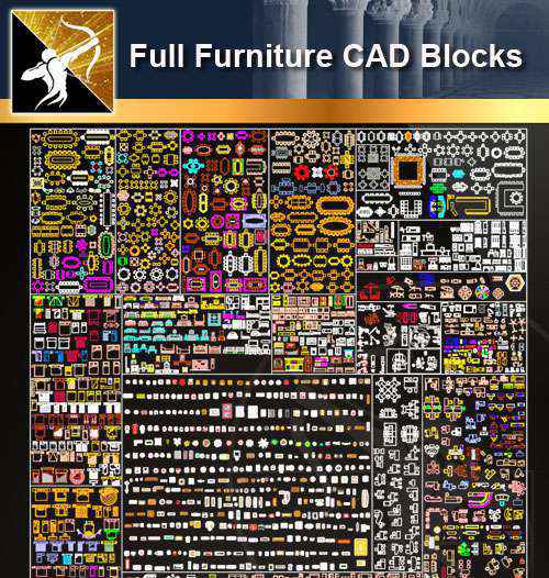 Free Cabinet Autocad Block Drawings Interior Design Blocks Bundle
